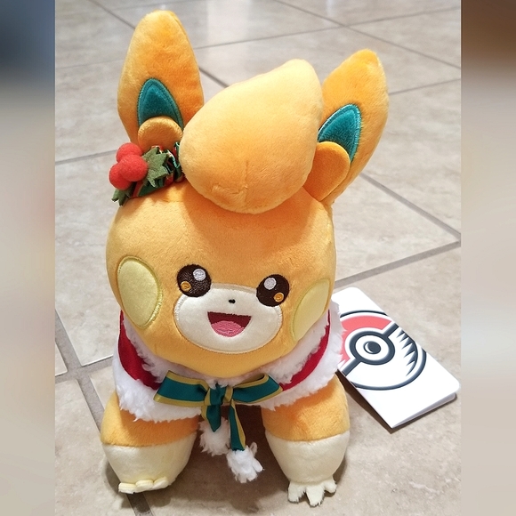 Pokemon | Toys | Pokemon Center Pawmi Holiday Festival 9 Inch Plush ...